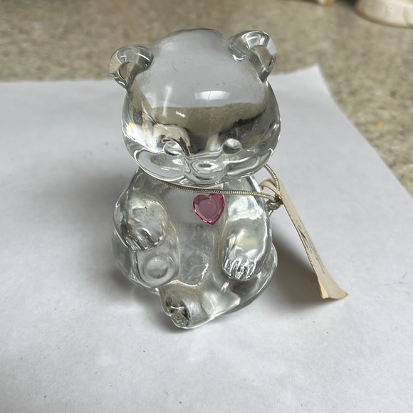 Fenton | Accents | Fenton Glass Bear With Tag | Poshmark